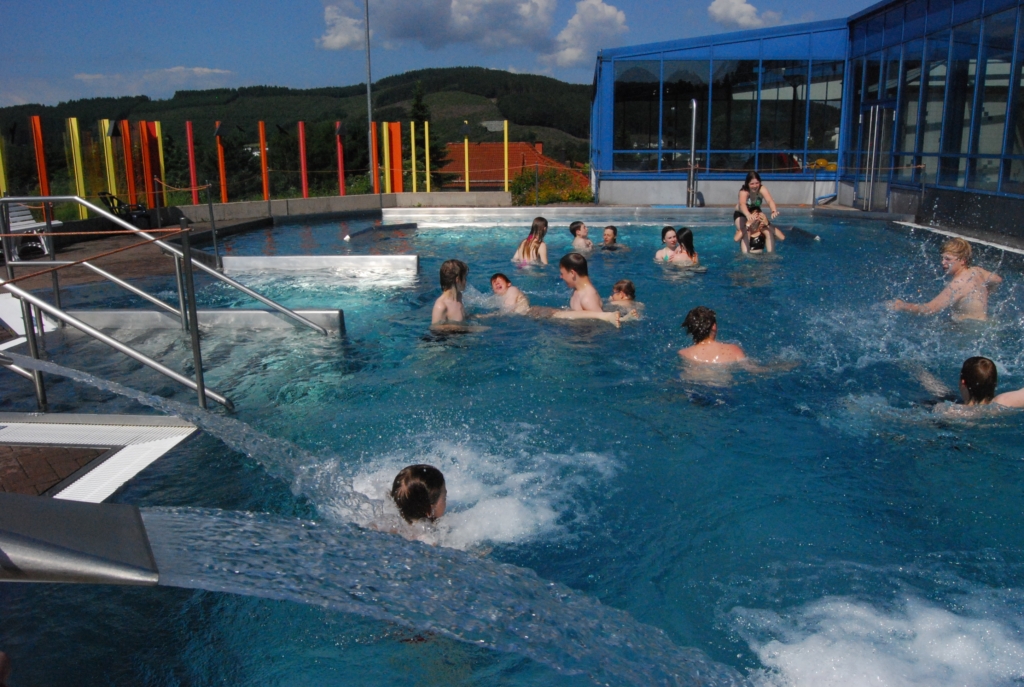 Ferienspaß im Freizeitbad – Freizeitbad Panoramablick